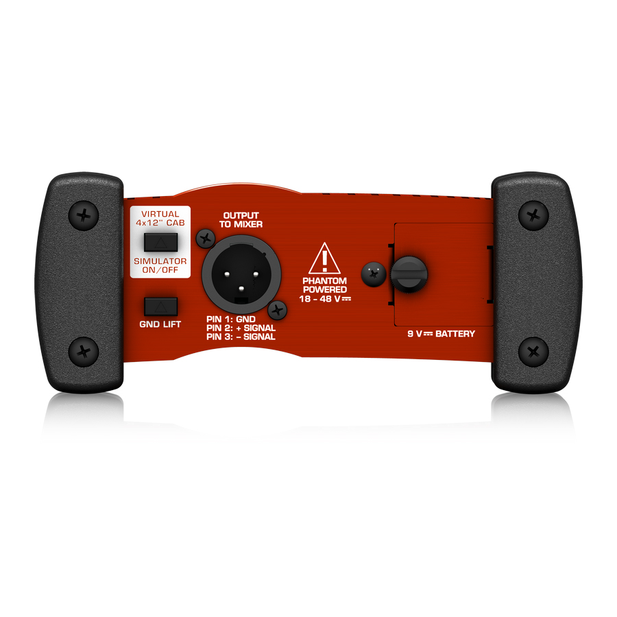 Behringer｜有源 DI 盒｜GI 100 - Sunrise Trading Co.