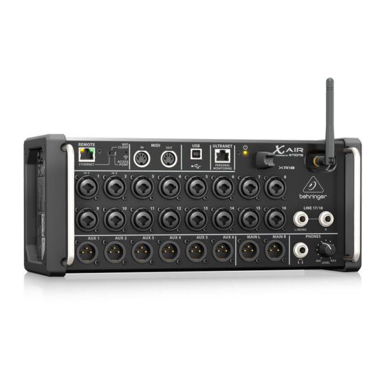 Behringer｜X AIR 18-Channel, 12-Bus Digital Mixer｜XR18 - Sunrise Trading Co.