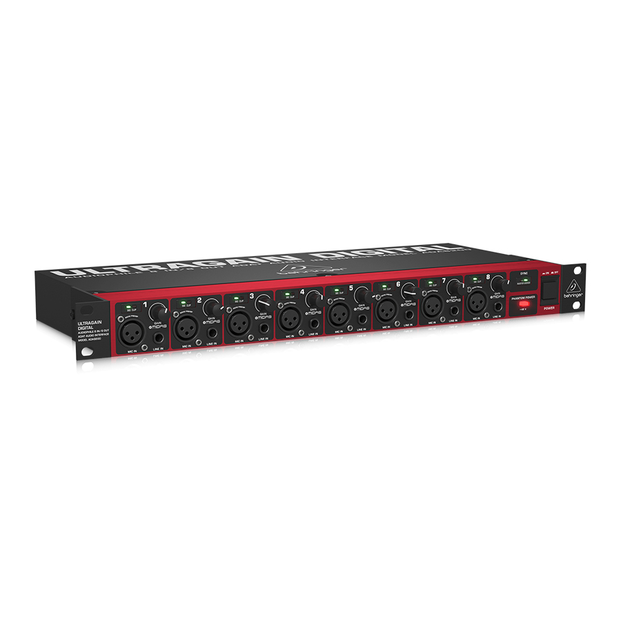 Behringer｜ADAT Audio Interfaces｜ADA8200 - Sunrise Trading Co.