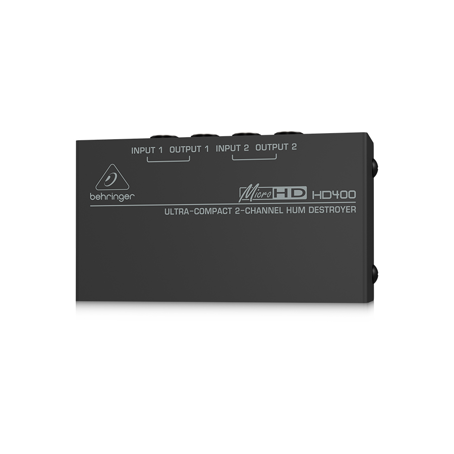 Behringer｜Passive DI Boxes｜HD400 - Sunrise Trading Co.