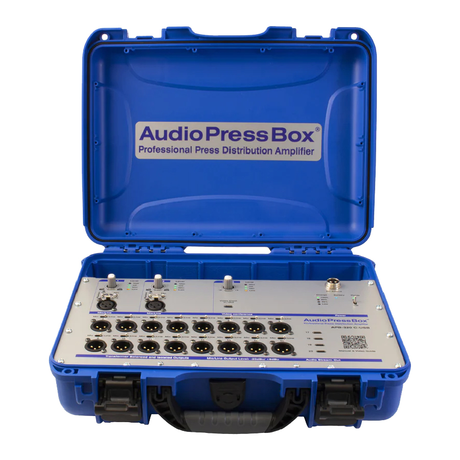 Audio Press Box｜專業記者新聞箱｜APB-320C-USB - Sunrise Trading Co.